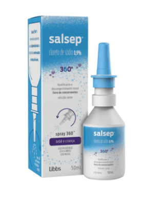 Salsep 360 9mg/ml - 1 Solução Nasal | Mevo Farma - Mevo Farma