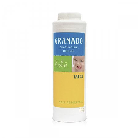 Talco Infantil Granado Bebê 100g | Mevo Farma - Mevo Farma