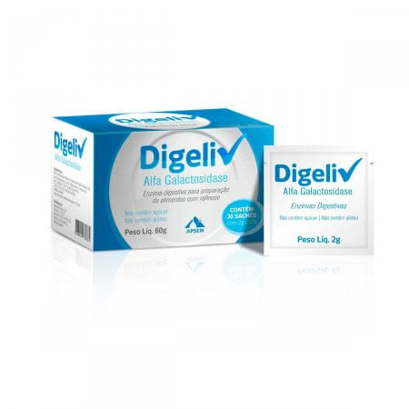 Digeliv 30 Sachês com 2G | Mevo Farma
