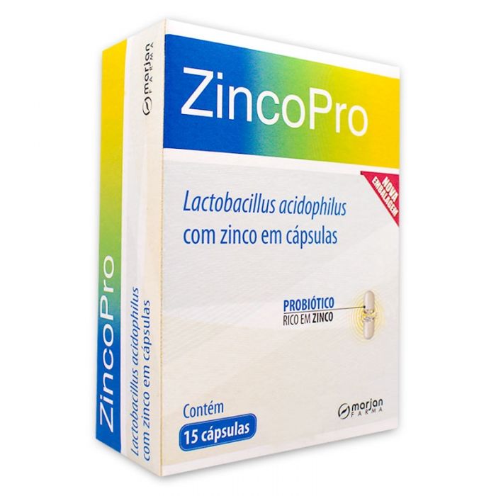 Zincopro 15 Cápsulas | Mevo Farma