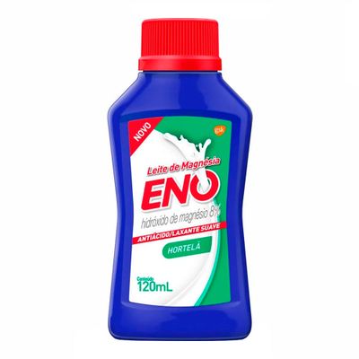 Eno Leite de Magnésia Sabor Hortelã 120mL | Mevo Farma
