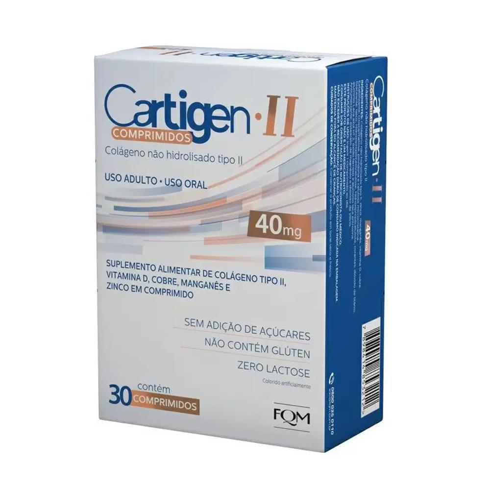 Cartigen Ii 40mg 90 Comprimidos | Mevo Farma