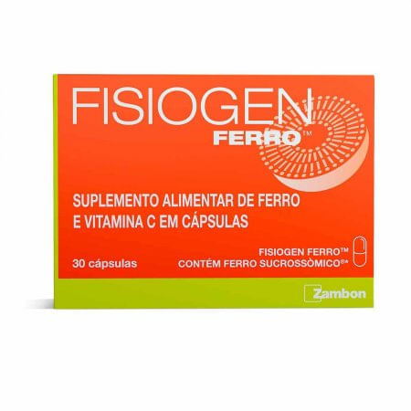 Fisiogen Ferro 30 Cápsulas | Mevo Farma