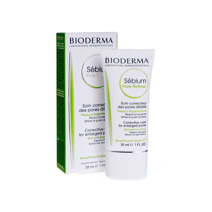 Sébium Pore Refiner Bioderma 30mL: Poros Reduzidos e Pele Matificada ...