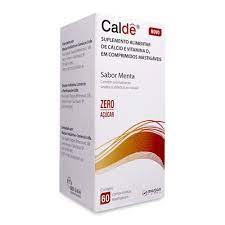 Caldê 1500mg + 400UI 60 Comprimidos Mastigáveis | Cálcio e Vitamina D ...