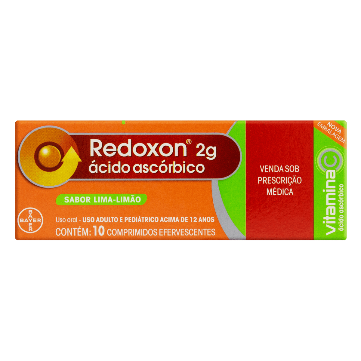 Redoxon 2g - 10 Comprimidos Efervescentes