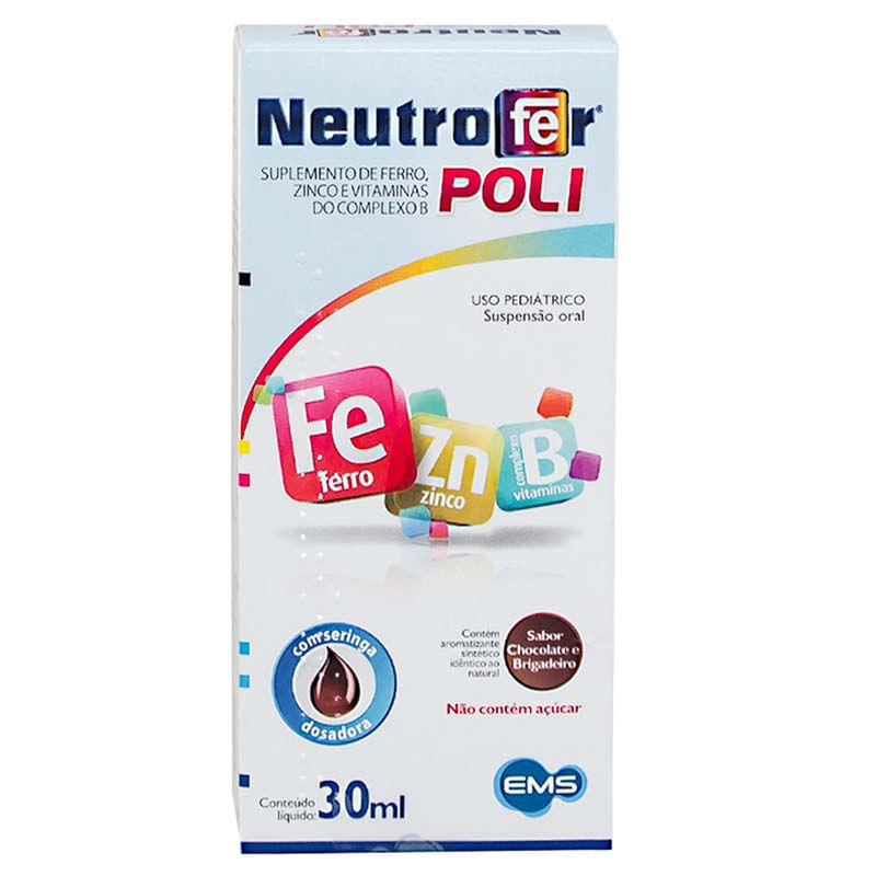 Neutrofer Poli Solução Oral 30mL | Mevo Farma