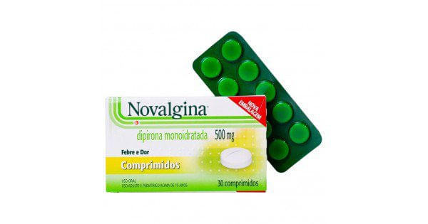 Novalgina 500mg Comprimido - Blíster com 10 Comprimidos | Mevo Farma ...