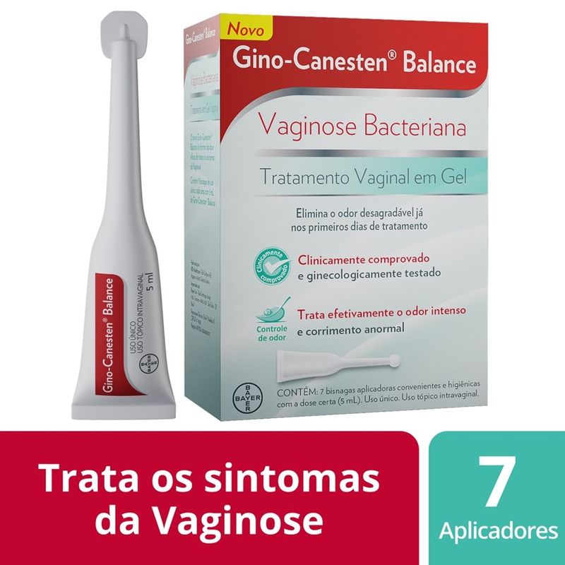 Gino-Canesten Balance Gel Vaginal 5mL + 7 Aplicadores | Mevo Farma