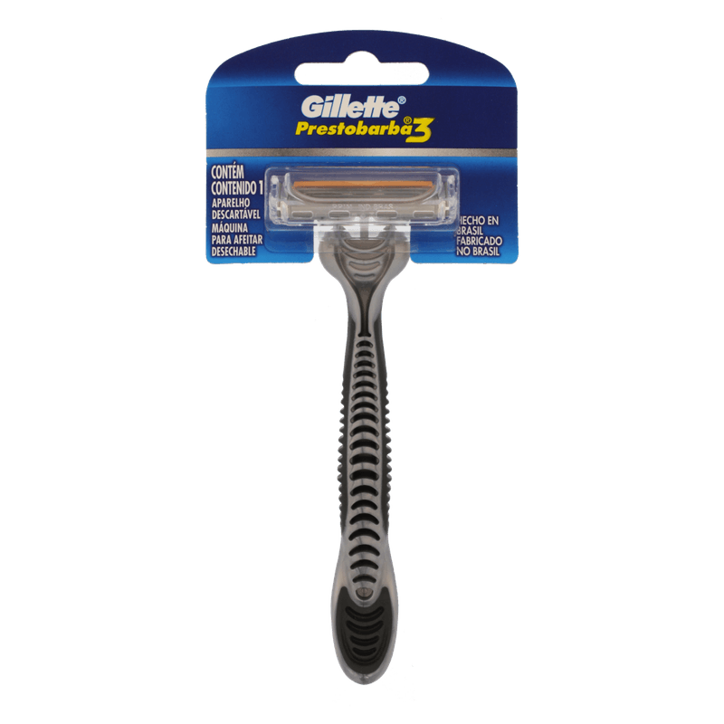 Aparelho de Barbear Gillette Prestobarba Champions 3 10 unidades