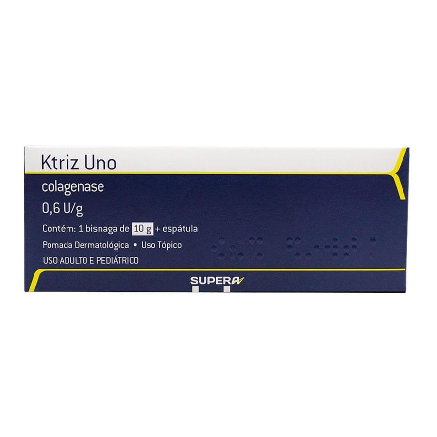 Dbriz Uno 0.6U/g Pomada Dermatológica Bisnaga com 10g + Espátula - Mevo ...
