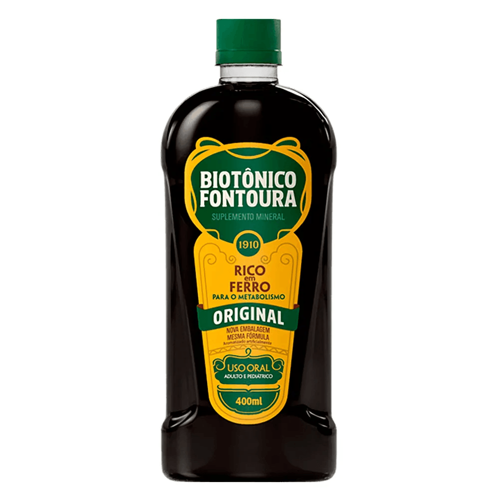 Biotonico Fontoura N Solução oral - Frasco com 400 mL | Mevo Farma