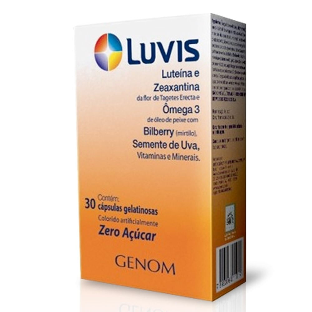 Luvis S 30 Cápsulas - Mevo Farma