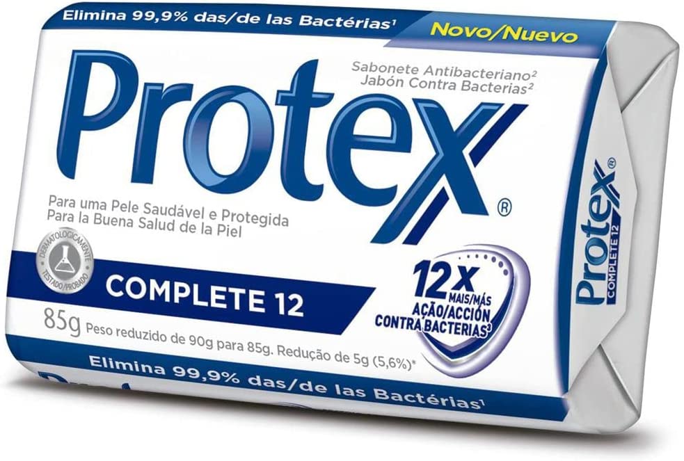 Sabonete em Barra Protex Complete 12 85g - Mevo Farma