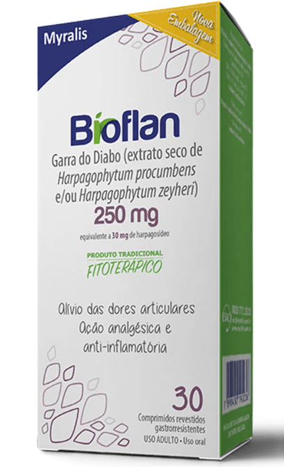 Bioflan 250mg 30 Comprimidos Revestidos - Mevo Farma