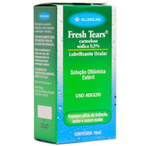 Fresh Tears Liquigel 10mg/mL Solução Oftálmica - Frasco com 15mL