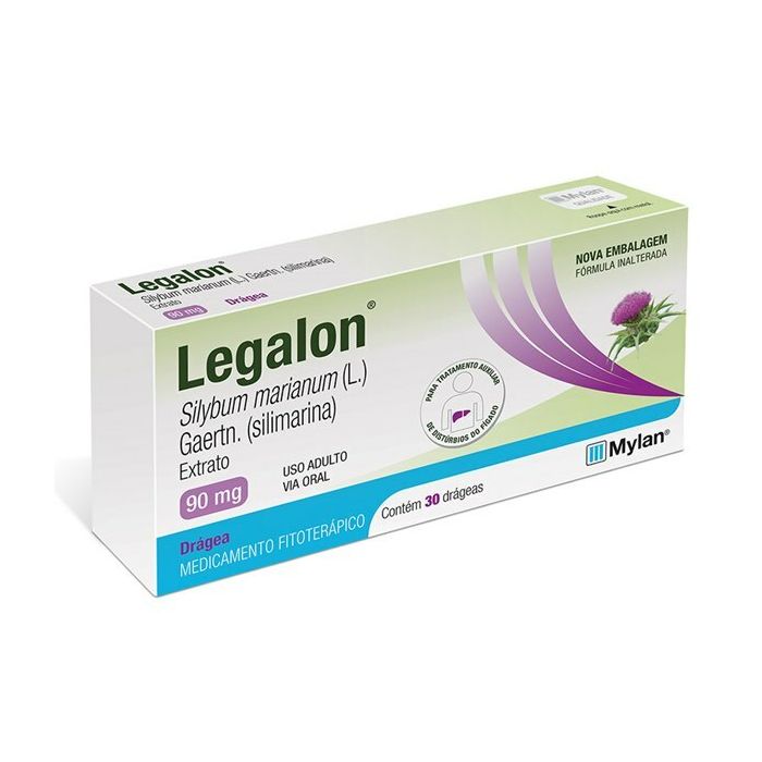 Legalon 90MG Comprimido revestido - Caixa com 30 Drágeas | Mevo Farma ...