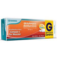Diclofenaco Dietilamônio 10MG/G Gel dermatológico - Bisnaga com 60 g ...