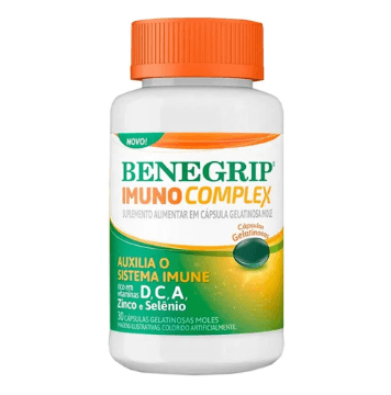 Benegrip Imuno Complex 30 Cápsulas | Mevo Farma