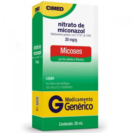Miconazol 20mg/mL Loção Tópica - Frasco com 30 mL | Mevo Farma - Mevo Farma