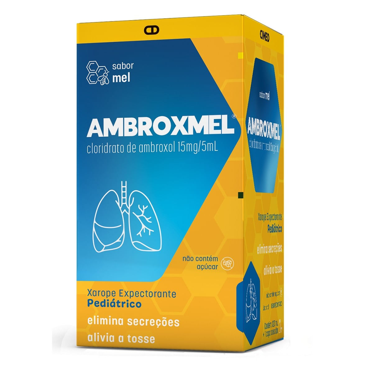 Ambroxmel 3MG/ML Xarope - Frasco com 120mL | Mevo Farma