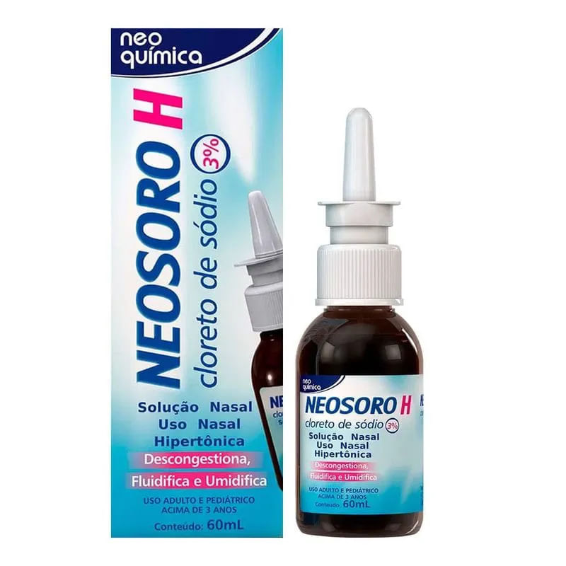 Neosoro H 30MG/ML Solução Nasal - Frasco com 60mL