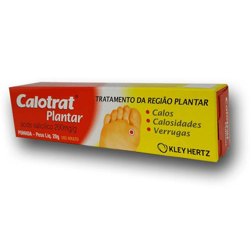 Calotrat Plantar 200mg/g Creme Dermatológico - Bisnaga com 20g - Mevo Farma