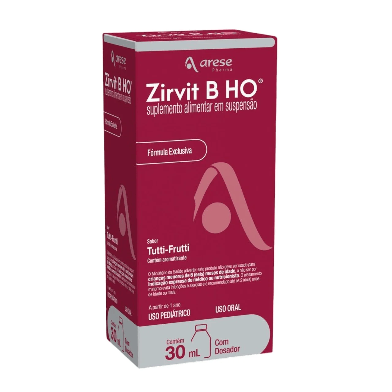 Zirvit B HO Suspensão Oral 30mL | Vitaminas B Essenciais | Mevo Farma ...