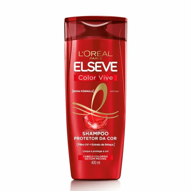 Shampoo Elseve Color-Vive 400mL - Mevo Farma